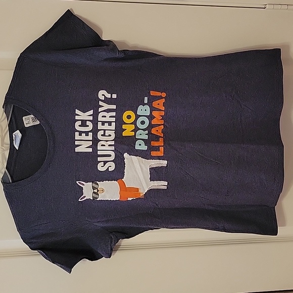 Port and Company | Tops | New Port Company Navy Neck Surgery Llama ...